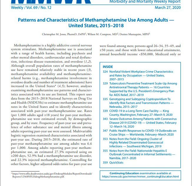 Morbidity and Mortality Weekly Report. Большая российская энциклопедия